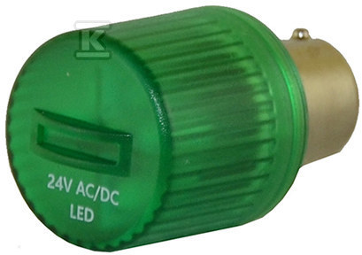 220 VAC LED green T0-IKML220Y - Onninen Wholesale