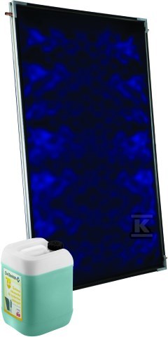 Zestaw solarny Inisol Uno SLIM 1K-2 na dach płaski/taras 72M1KPT ...