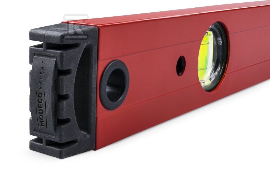 Poziomica aluminiowa malowana 150cm 90° 0° spadek 2,3% shock protekt MN ...