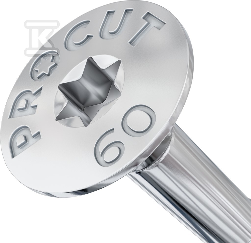 Wkręty konstrukcyjne z niepełnym gwintem i łbem stożkowym 6,0x140mm [OP ...