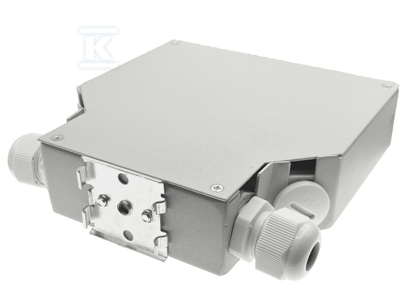 Optički panel za DIN šinu 8xSC simplex / 8xLC duplex sa prednjom pločom ...