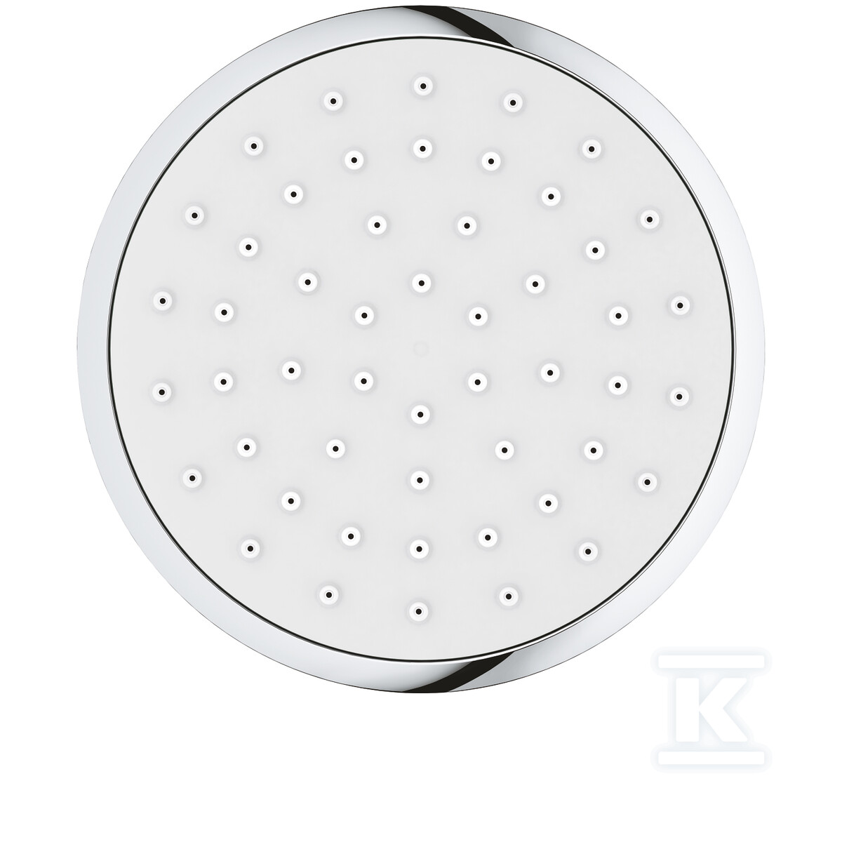 Tempesta Cosmopolitan 100 Single-jet overhead shower, chrome, flow ...