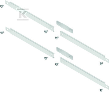 Horizontal top and bottom split covers for HXS enclosures, width 4 ...