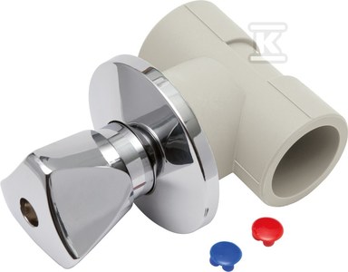 Concealed shut-off valve with a knob 20 1209280006 - Onninen Wholesale