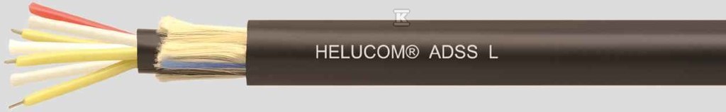Kabel światłowodowy helucom ADSS 16 l 24 E9/125 antenowy 804742 ...