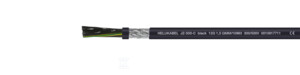 PVC control and power cable, shielded OZ-500-C BLACK 3x1.5 mm² black ...
