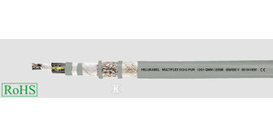 Przewód PUR do prowadników kablowych MULTIFLEX 512®-C-PUR 7G2,5 mm2 ...