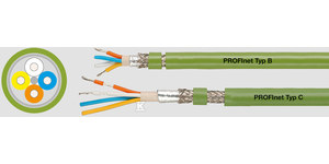 Przewód 2x2XAWG22/7 helukat profinet typ C PVC, zielony 802914 ...