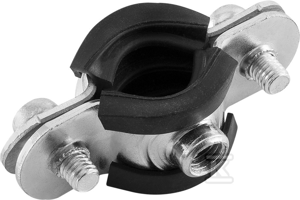 Single clamp with a rubber insert 90 1700081036 - Onninen Wholesale