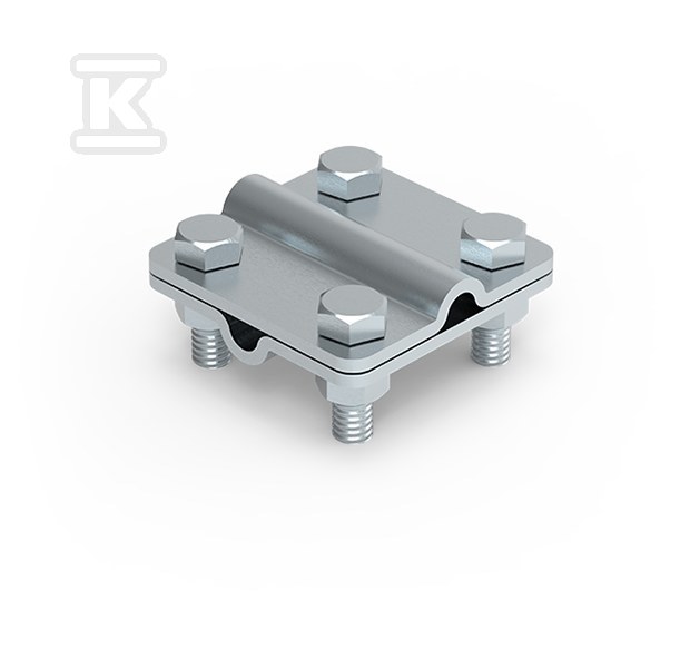 OC Universal 2-element connector 60X60 DR8/DR8 21400401 - Onninen Wholesale