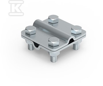 OC Universal 2-element connector 60X60 DR8/DR8 21400401 - Onninen Wholesale