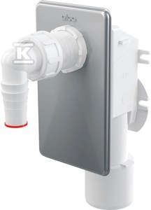 Concealed washing machine siphon, stainless APS3 - Onninen Wholesale