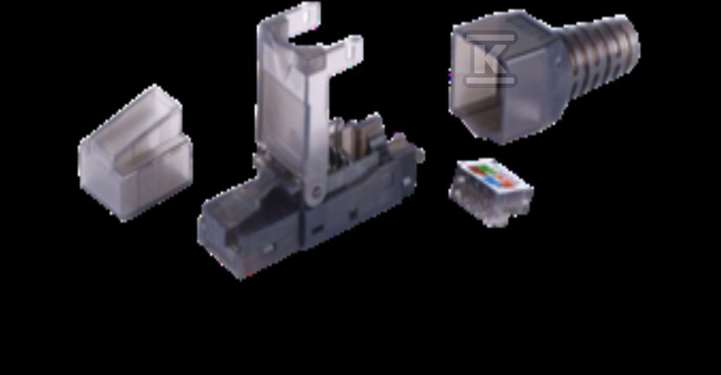 RJ45 plug cat. 6A UTP (toolless) CCAS-RJ6A-UTP-TL - Onninen Wholesale