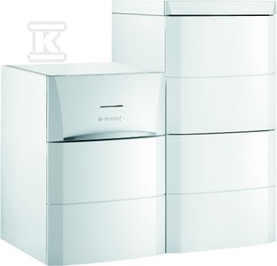 Ground source heat pump GSHP 5 MR/B200 GSHL with stratified DHW heater ...