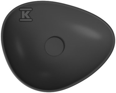 Umywalka nablatowa moduo 45 nieregularna antracyt MAT BOX K116-105 ...