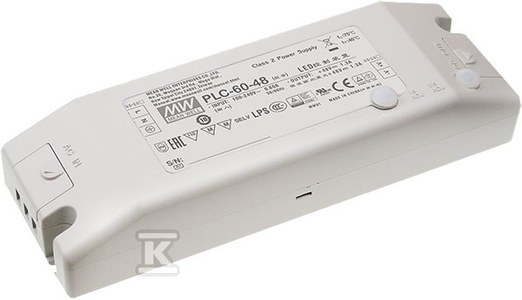 Zasilacz LED 60W 27V 2.3A PLC-60-27 - Hurtownia Onninen