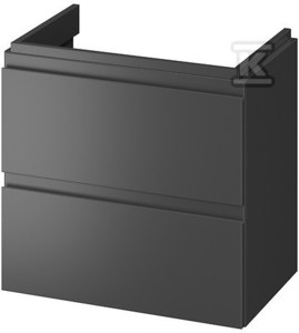 Vanity unit moduo SLIM 60 anthracite DSM FSC MIX70% SGSCH-COC-007574 ...