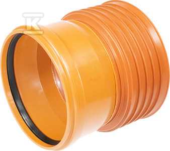 PP coupling K2-KAN DN 500x500 for smooth PVC pipe, without a gasket ...