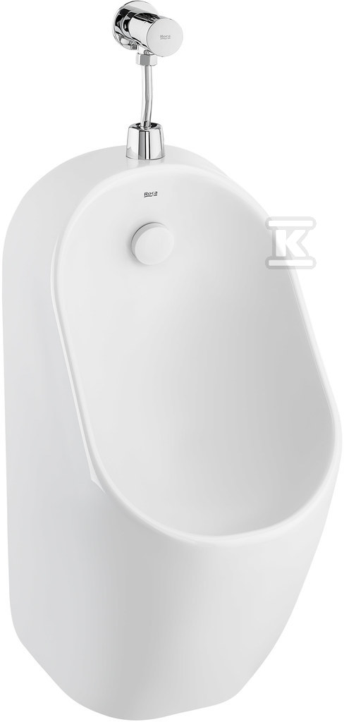 Pisuar PROTON Rimless z dopływem wody z góry, Round (kompletny Zestaw z ...