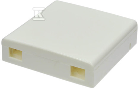 Gniazdo optyczne FTTH 2F, BOX-2C (2xSC) 26599 - Hurtownia Onninen