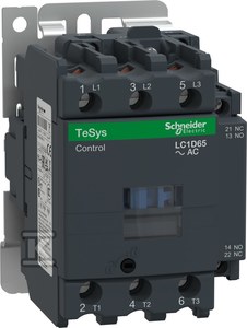 Stycznik mocy TeSys Deca, AC3 65A 3P 1NO 1NC cewka 110VAC zaciski ...