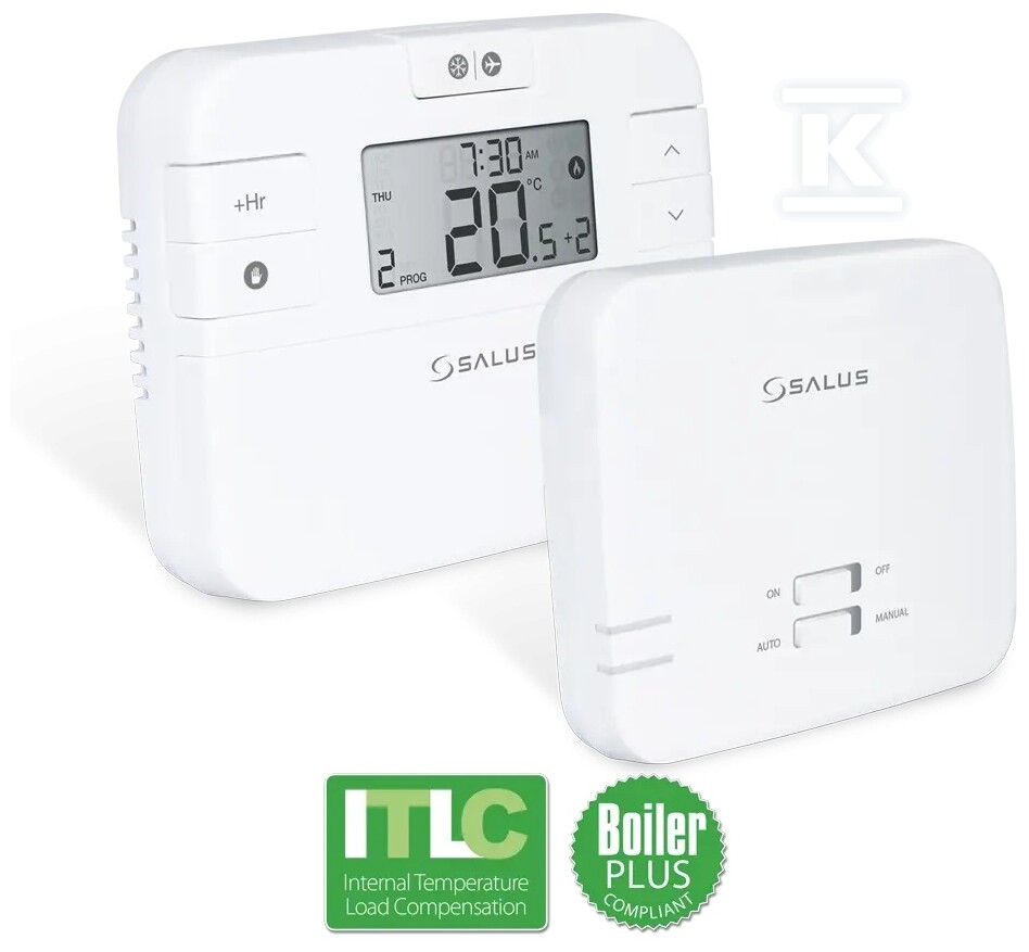 Regulator temperatury bezprzewodowy SALUS RT510RF bateryjny ...