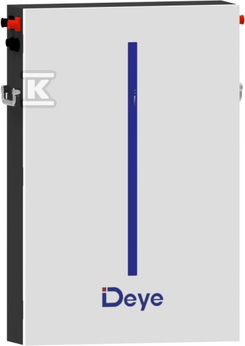 Deye battery module 6.14kWh, 120 Ah, 51.2V LiFePO4, Low voltage, RW-M6 ...