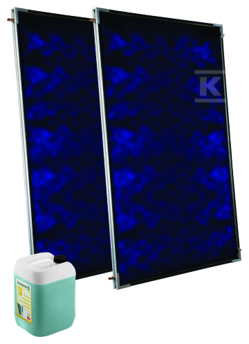 Zestaw solarny Inisol Uno SLIM 2K-4 na dach płaski/taras 72M2KPT ...