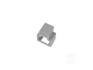 RJ45 plug lock to prevent unauthorized disconnection, gray color (pack ...