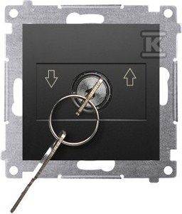 Roller shutter key switch momentary button (module) 3 pos. I-0-II" 2 N ...