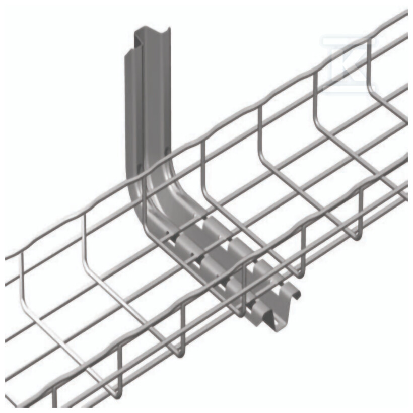 Bracket CSN 200 GC. Wall bracket, profile -L 278mm, hot dip galvanized ...