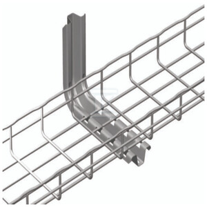 Bracket CSN 200 GC. Wall bracket, profile -L 278mm, hot dip galvanized ...