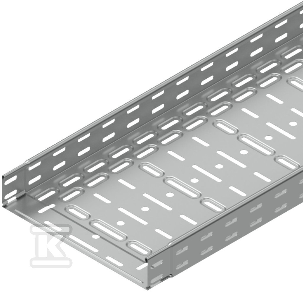 Cable tray with integrated connector KZI 60X300X1.25 PO (3/6/306 m) KZI ...