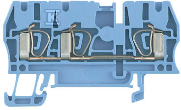 Pass-through terminal block ZDU 2.5/3AN BL 1608550000 - Onninen Wholesale